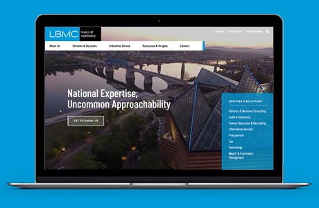 LBMC Website - Hinge Marketing