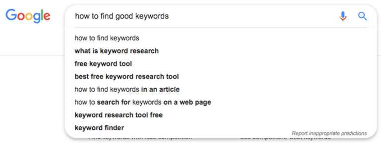 8 Free Tools to Find the Best Keywords for Your Website - Hinge Marketing